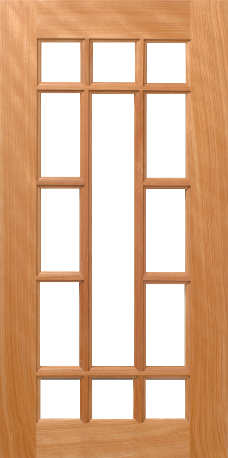 Victorian Mullion Lite Pattern in Frame Cabinet Door | WalzCraft