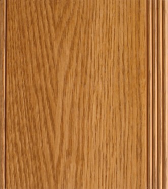 Golden Oak (W) Stain on Red Oak Wood | WalzCraft
