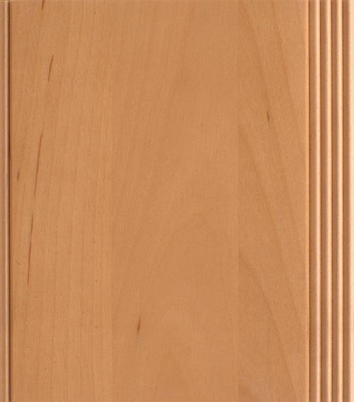Medium Brown Walnut (SNW) Stain on White Birch Wood | WalzCraft