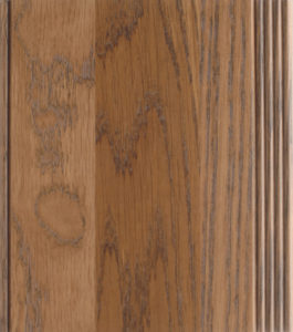 Light American Walnut (W) Stain on White Oak Wood | WalzCraft