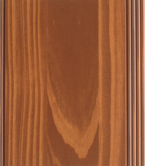 Dark Honey (W) Stain on Cypress Wood | WalzCraft