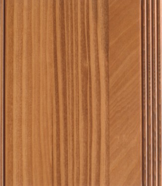 Medium Brown Walnut (W) Stain on Cypress Wood | WalzCraft