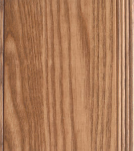 Brown Oak (W) Stain on Ash Wood | WalzCraft