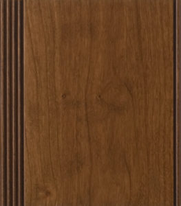 Medium Brown Walnut (W) Stain on Cherry Wood | WalzCraft