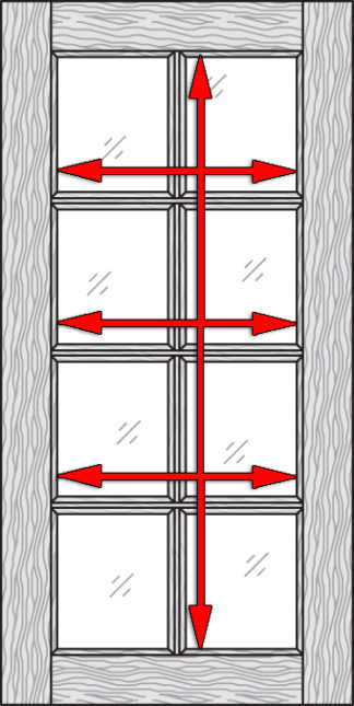Cabinet Door Frames & Mullion Lite (Grid) Patterns | WalzCraft