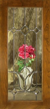 Diamond & Flower Leaded Glass Pattern | WalzCraft