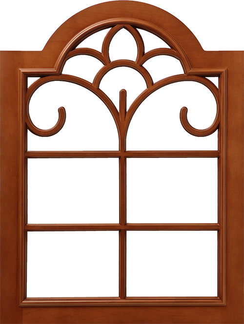 Victorian Frame Cabinet Door with Mullions (Muntins) and prerouted for ...