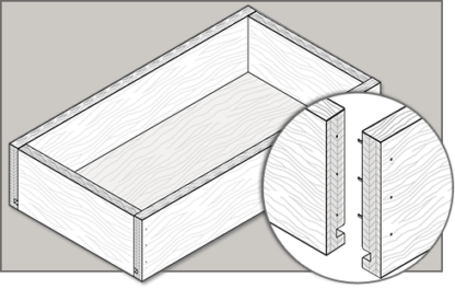 Melamine Drawers & Plywood Drawer Boxes | WalzCraft