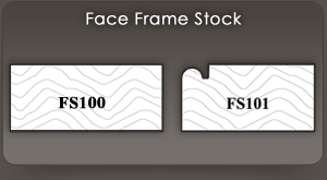 Face Frame Stock | WalzCraft