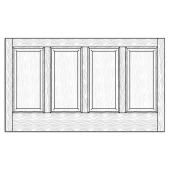 Wainscot (Raised Panel) | WalzCraft