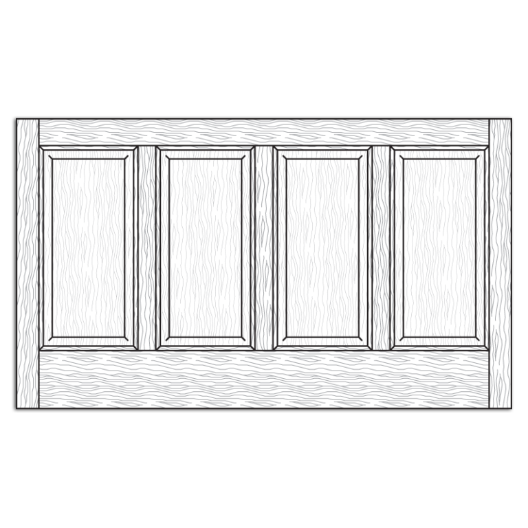 Wainscot (Raised Panel) | WalzCraft