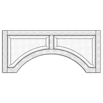 Valance (Raised Panel) | WalzCraft