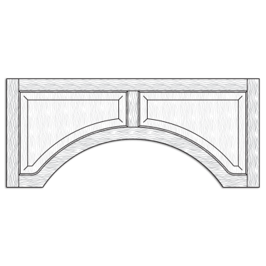 Valance (Raised Panel) | WalzCraft