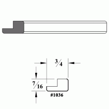 Wood Retainer Molding | WalzCraft