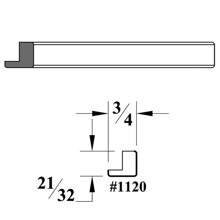 Wood Retainer Molding | WalzCraft