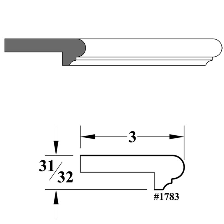 Wood Window Sill Moldings