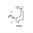 Wainscot Cap Molding | WalzCraft