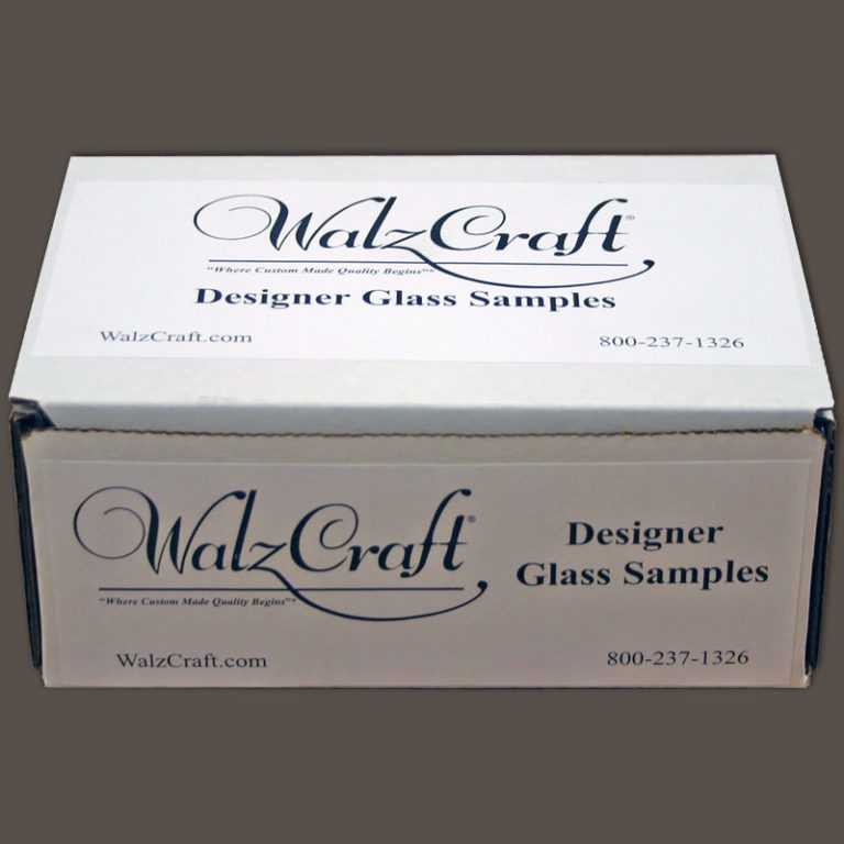Designer Glass Sample Box | WalzCraft