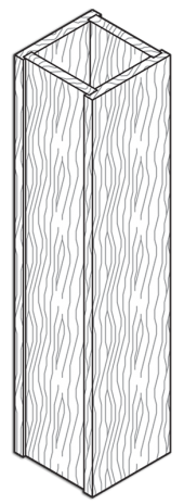 Column Wrap (4-Sided) | WalzCraft