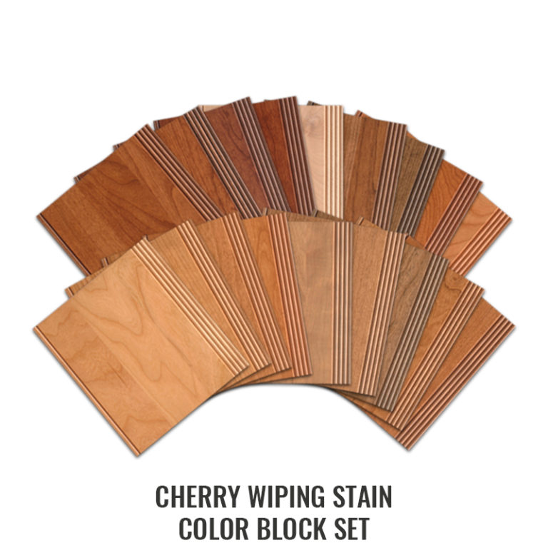 American Walnut (W) Stain on Cherry Wood | WalzCraft