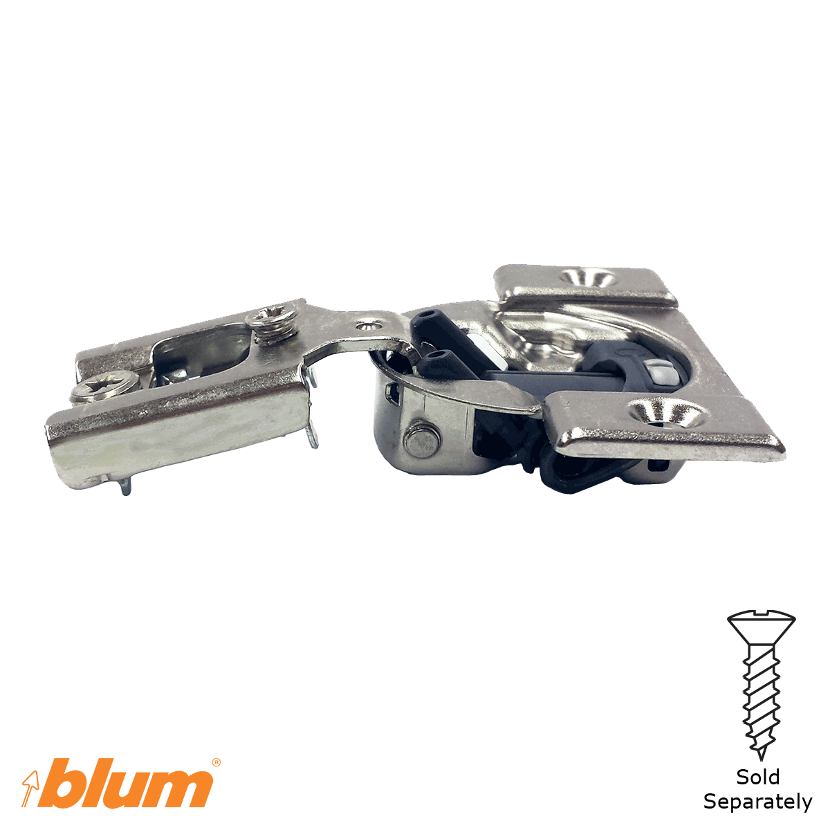 Blumotion Compact 38N 105° 1/2" Overlay Face Frame Hinge | WalzCraft