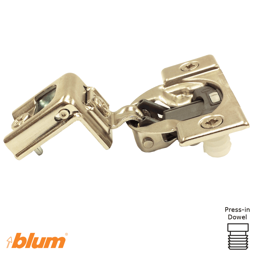 Blumotion Compact 38C 107° 1 1/4" Overlay Face Frame Hinge | WalzCraft