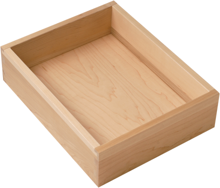 Dovetailed RTA Drawer Box | Ready to Assemble | WalzCraft
