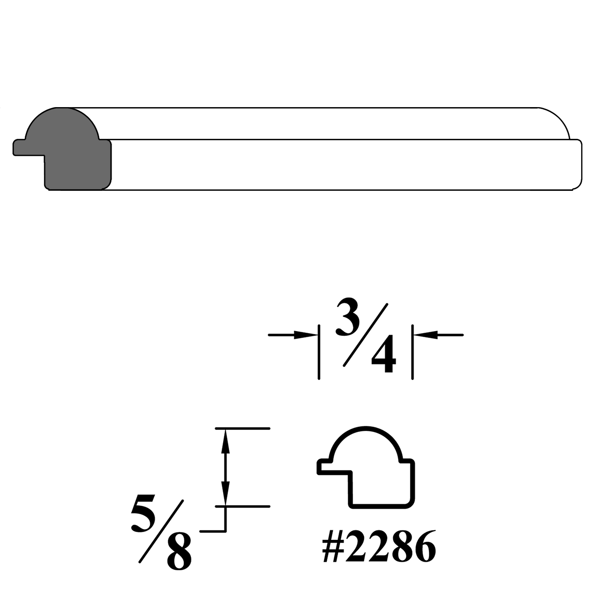 #2286 Molding Archives | WalzCraft