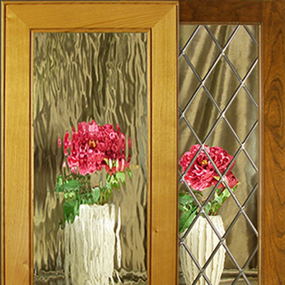 Designer Glass (Sandblasted English Reeded Glass) | WalzCraft