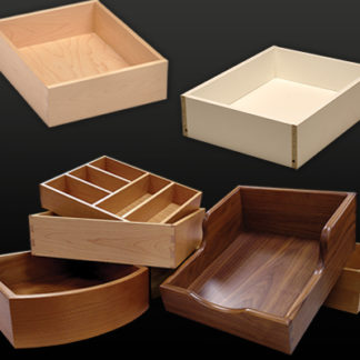 Custom Drawer Boxes in Solid Wood, Plywood & Melamine | WalzCraft