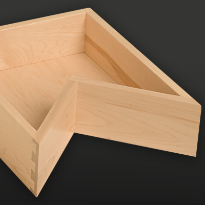 Custom Drawer Boxes in Solid Wood, Plywood & Melamine | WalzCraft