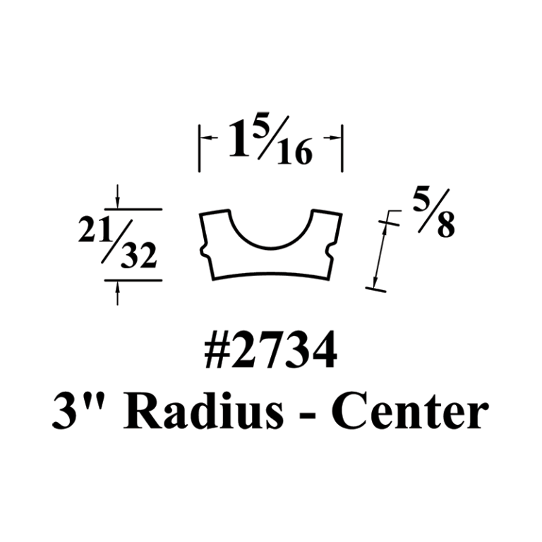 2734 Fluted Column Wrap Molding (3" Radius) | WalzCraft