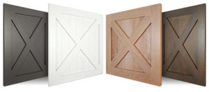 X Pattern Cabinet Doors with Custom Options | WalzCraft