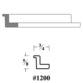 1200 Applied Molding (Moulding) Stock | WalzCraft