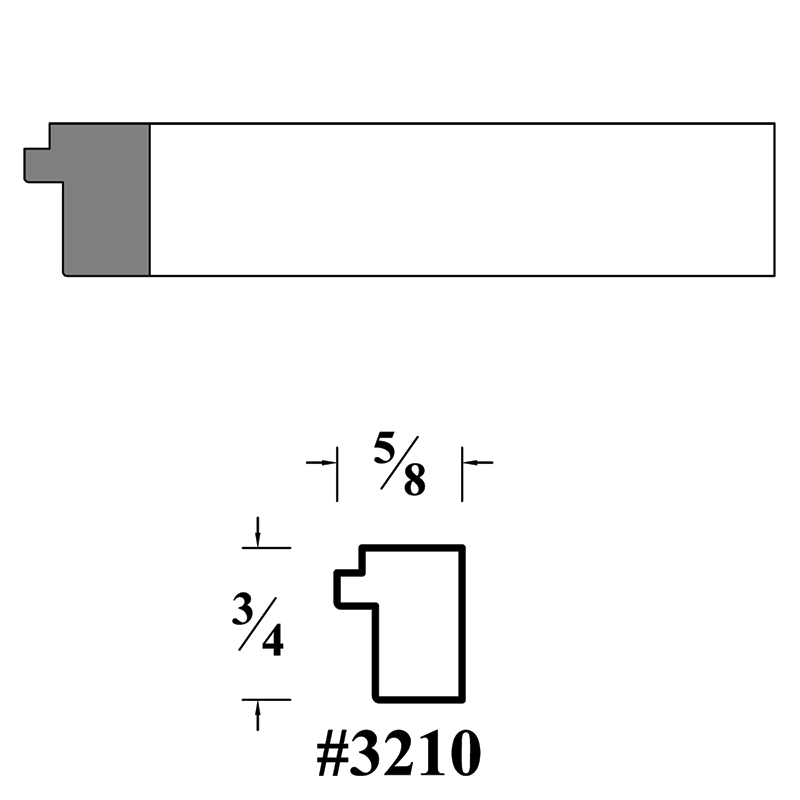 3210 Applied Molding (Moulding) Stock | WalzCraft