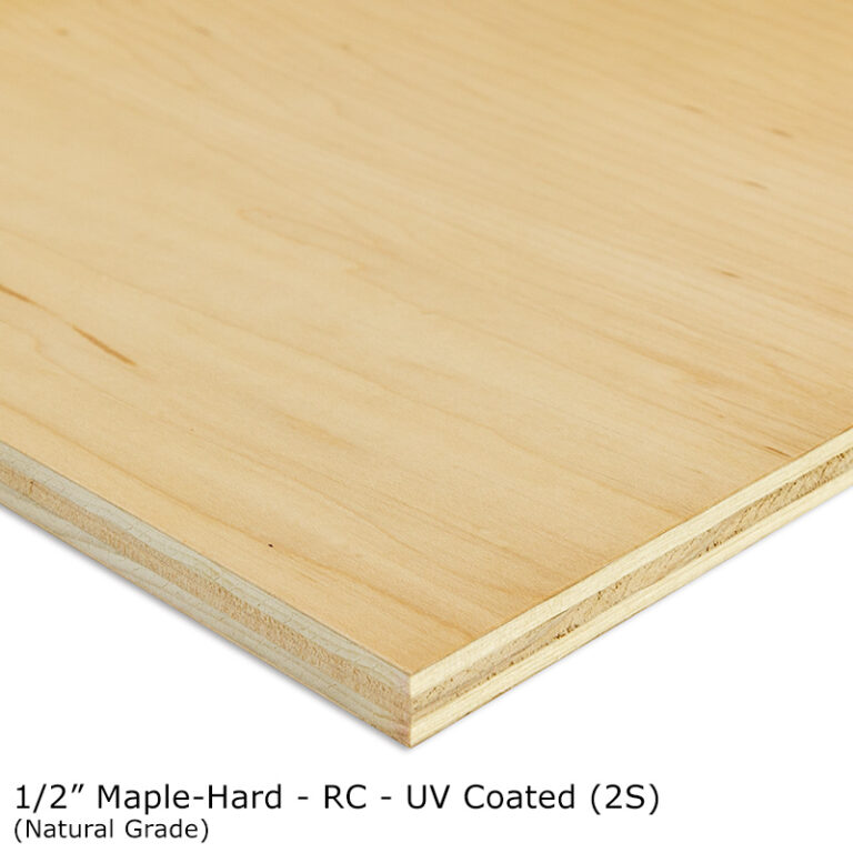 UV Coated Maple Veneer Core Plywood | WalzCraft UV Coated Maple