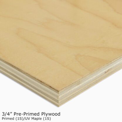 Pre-Primed Plywood 3/4" | WalzCraft