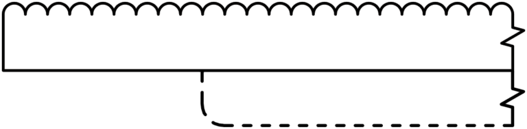 Continuous Bead Slab Door | S1014 Olivia | WalzCraft