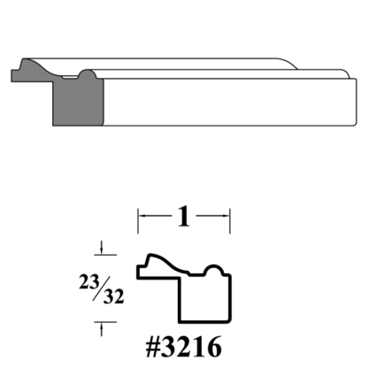3216 Applied Molding (Moulding) Stock | WalzCraft